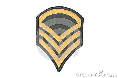Us Army Sergeant Rank Patch Stock Photos - Image: 30307703