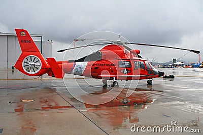 US Coast Guard Rescue Helicopter Editorial Stock Photo - Image: 13237268