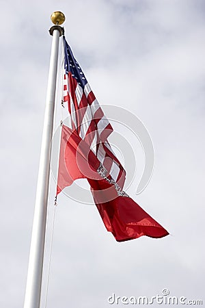 USA And ACE Flags Royalty-Free Stock Photography | CartoonDealer.com #49415