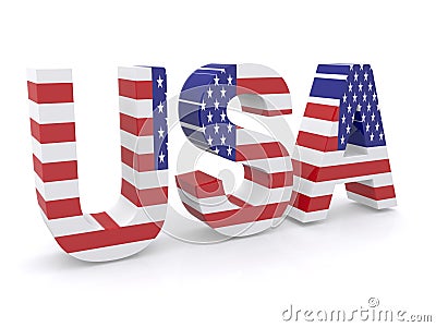 USA Flag Sign Royalty Free Stock Photos - Image: 26812448