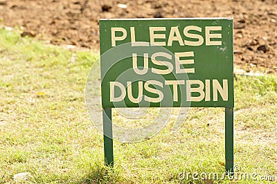 Use Dustbin Royalty Free Stock Photography - Image: 11491927