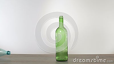 Use a Glass Bottle instead of a Plastic Bottle Stock Footage - Video of ...