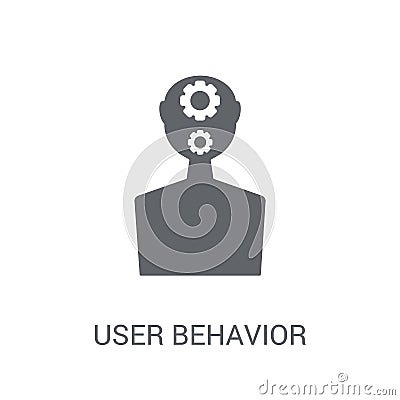 User Behavior Icon. Trendy User Behavior Logo Concept On White B Vector ...