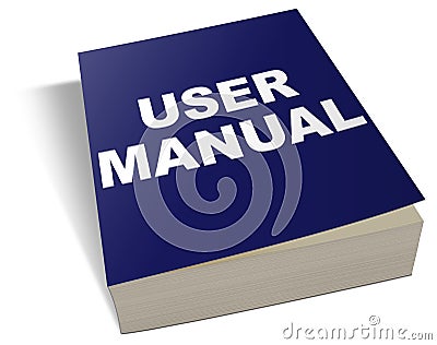 User Manual Stock Illustration | CartoonDealer.com #44640916
