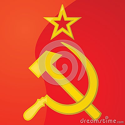 USSR Hammer And Sickle Royalty Free Stock Photos - Image: 10173478