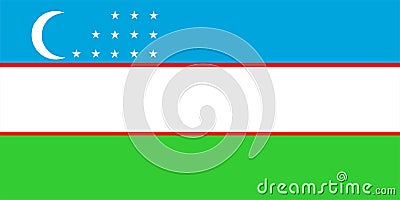 Uzbekistan Flag Stock Images - Image: 7697464