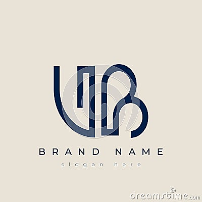 VB Alphabet Letter Icon Logo Vector Illustration | CartoonDealer.com ...