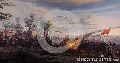 Val van Constantinopel stock footage. Video of museum - 72940942