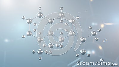 Valencene Molecular Structure, 3d Model Molecule, Sesquiterpene ...