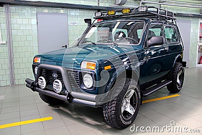 VAZ Lada Niva 4x4 Jeep Editorial Stock Image - Image: 37456939