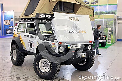VAZ Lada Niva 4x4 Jeep Editorial Stock Image - Image: 37459334