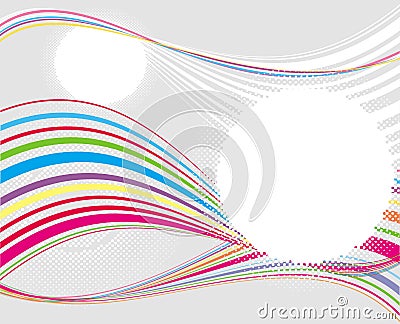 Vector Background With Colourful Lines Royalty Free Stock Photos ...