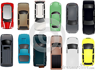 Vector Car Set Stock Images - Image: 11890714