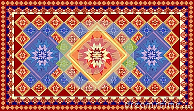 Vector Carpet Royalty Free Stock Image - Image: 22713056