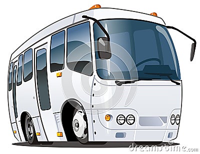 Vector Cartoon Bus Royalty Free Stock Photos - Image: 9375428