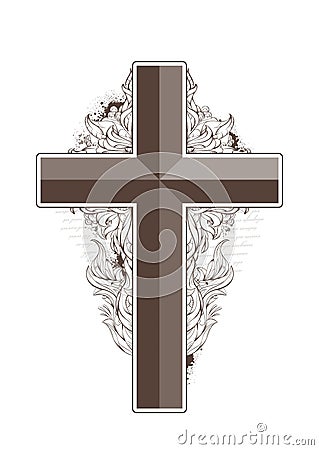 Vector Cross Shape Stock Photos - Image: 14623193