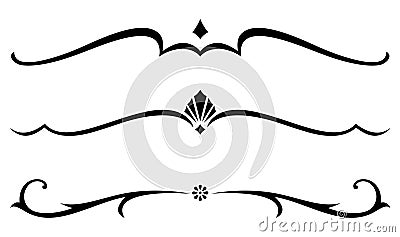Vector Decorative Rules Royalty Free Stock Photography - Image: 2333547