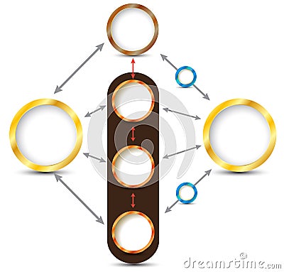 Vector Diagram Circle System | CartoonDealer.com #31119140