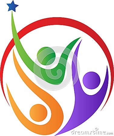 People Logo Royalty Free Stock Photos - Image: 30057058