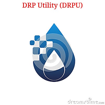 Vector DRP Utility DRPU Logo | CartoonDealer.com #110694473