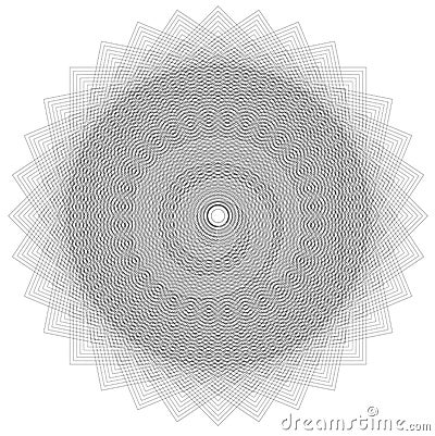 Vector File Of Circle Geometric Shapes | CartoonDealer.com #45349580