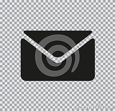 Vector Flat Letter Icon On Transparent Background | CartoonDealer.com ...