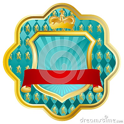 Vector Gold Heraldic Symbol | CartoonDealer.com #15538373