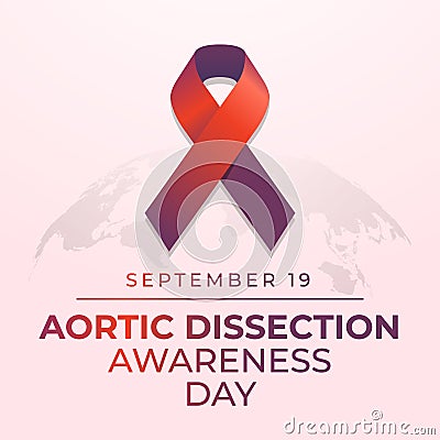 Vector Graphic Of Aortic Dissection Awareness Day Good For Aortic ...