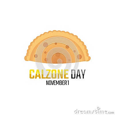 Vector Graphic Of Calzone Day | CartoonDealer.com #232390610