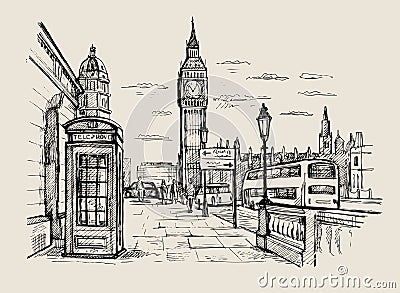 Vector Hand-drawn London Stock Vector - Image: 77924611