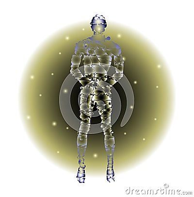 Vector Humanoid Figure | CartoonDealer.com #78318230