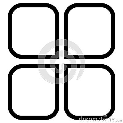 Vector Illustration Of A 2D Icon Design That Represents The Classify ...
