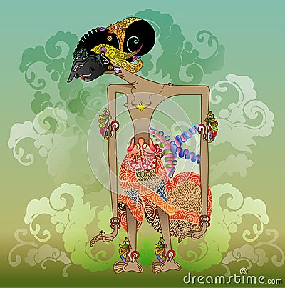 Wayang Vector, Modifications Puntadewa Character | CartoonDealer.com ...