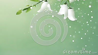 Vector Illustration Of Photography Spring Background Of Japanese ...