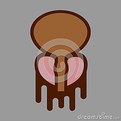 Vector Illustration Of Prostatitis. Sexual Infections, Prostate. Modern ...