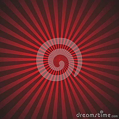 Vector Illustration, Sunbeam, Rays In Red And Black. | CartoonDealer ...