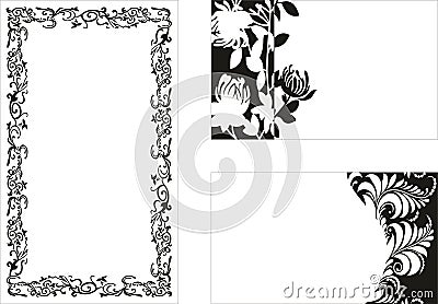 Vector Image.sandblast.abstraction Border | CartoonDealer.com #302154364