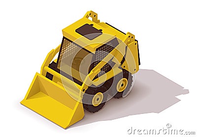 Vector Isometric Mini Loader | CartoonDealer.com #55368854