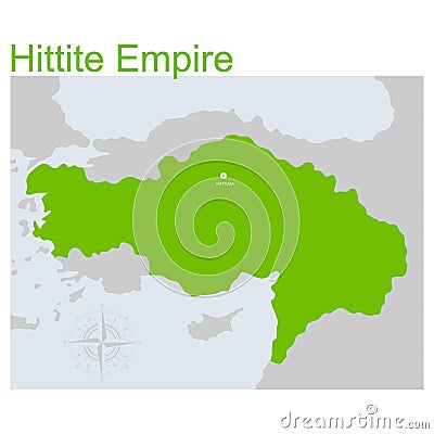Vector Map Of The Hittite Empire | CartoonDealer.com #172991820