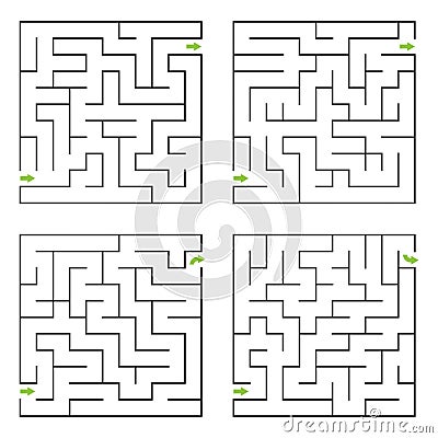 Vector Maze Stock Illustration - Image: 39486448
