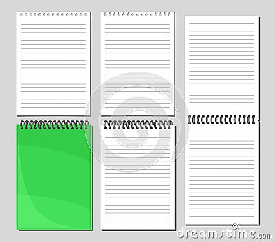 Vector Notepad Set | CartoonDealer.com #284390466
