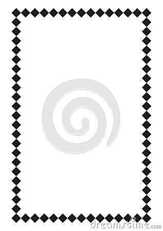 Vector Page Border A4 Design Royalty-Free Stock Image | CartoonDealer ...
