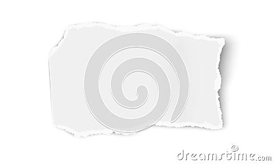 Vector Paper Wisp Isolated On White Background. Template Paper Design ...