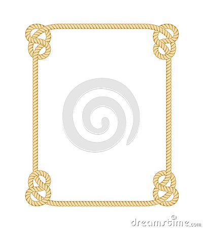 Rope Border Stock Photos - Image: 30296673