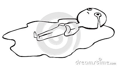 Vector SAD Guy Meme Face For Any Design. Eps 10. Stock Vector - Image ...