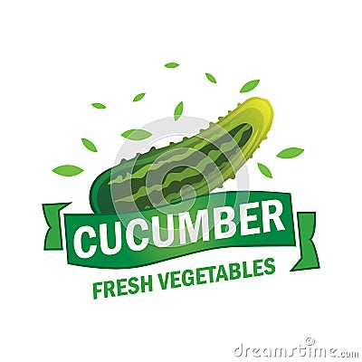 Vector Set Of Fruit And Vegetable Logos | CartoonDealer.com #235876543