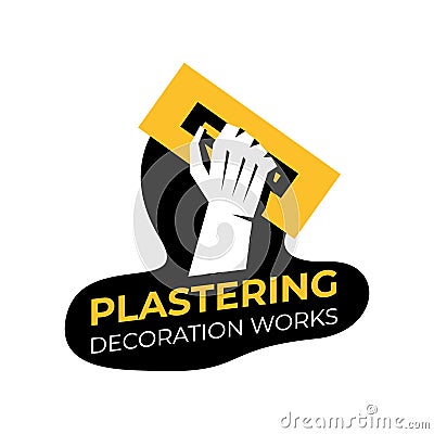 Vector Set Of Plastering Finishing Company Logos | CartoonDealer.com ...