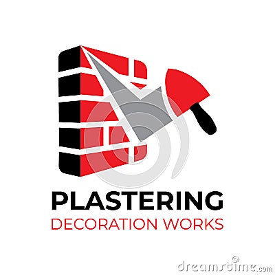 Vector Set Of Plastering Finishing Company Logos | CartoonDealer.com ...