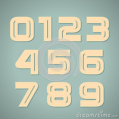 German Car Plate, Letters, Numbers and Symbols, Germany Stock Vector ...