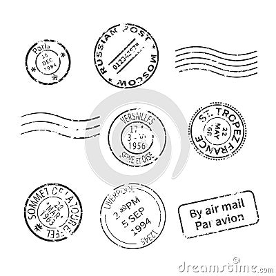 Nazi SS ink Stamps stock vector. Illustration of control - 8643877